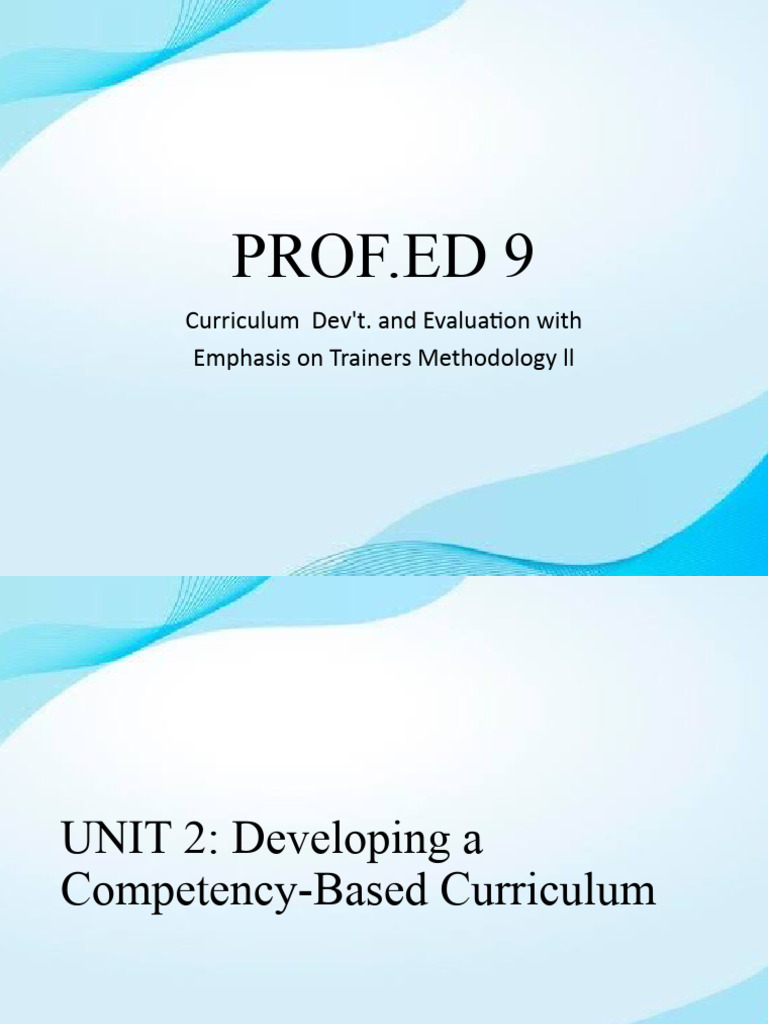 Prof Ed 9 Wps Office 1 Pdf Educational Assessment Curriculum