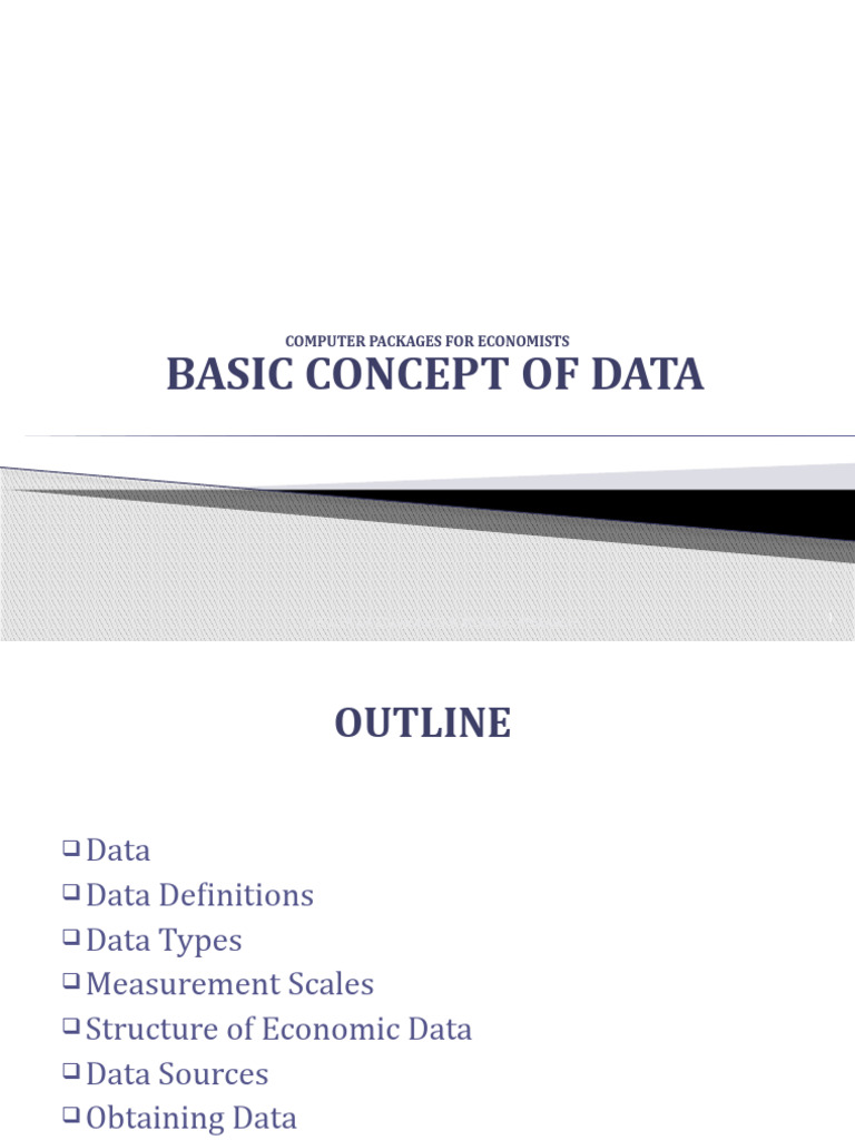 Basic Concept of Data | PDF | Level Of Measurement | Categorical Variable