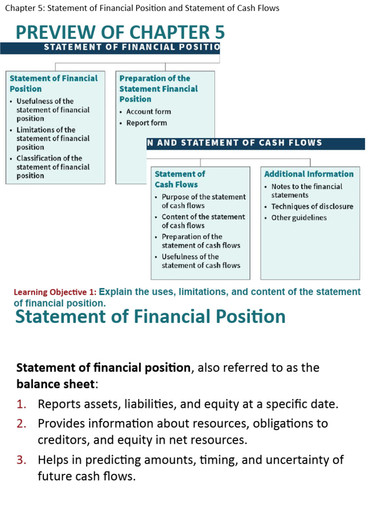 Ch05 Kieso Ifrs4 | PDF | Balance Sheet | Cash Flow Statement