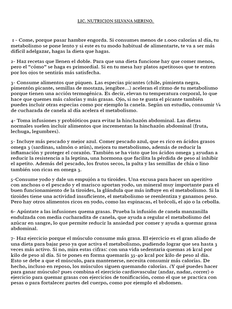 CONSEJOS A SEGUIR - Docx - 20240216 - 193010 - 0000 | PDF