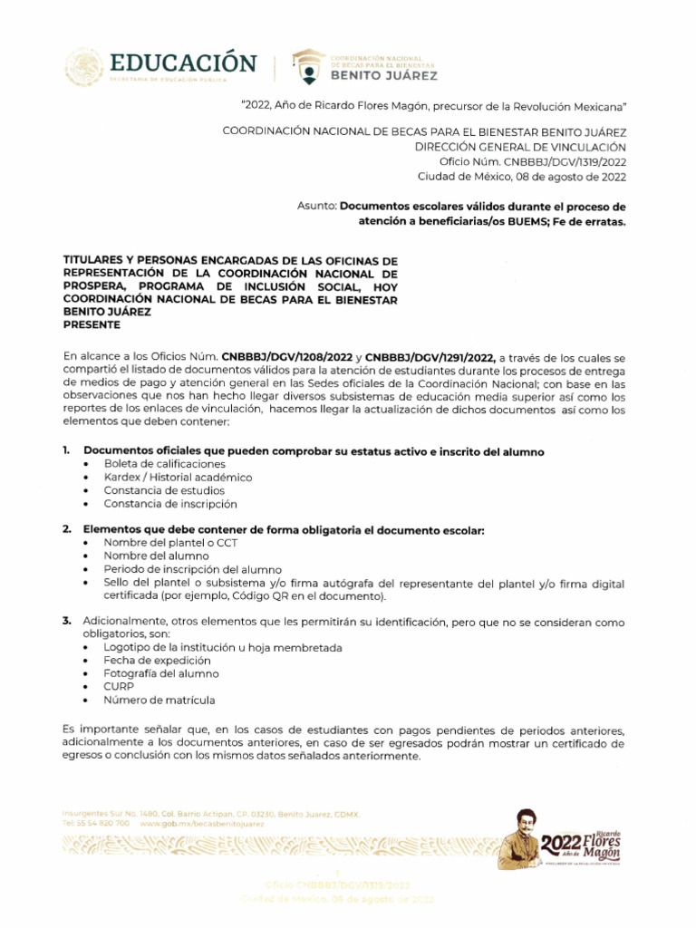 Of. CNBBBJ-DGV-1319-2022 | PDF