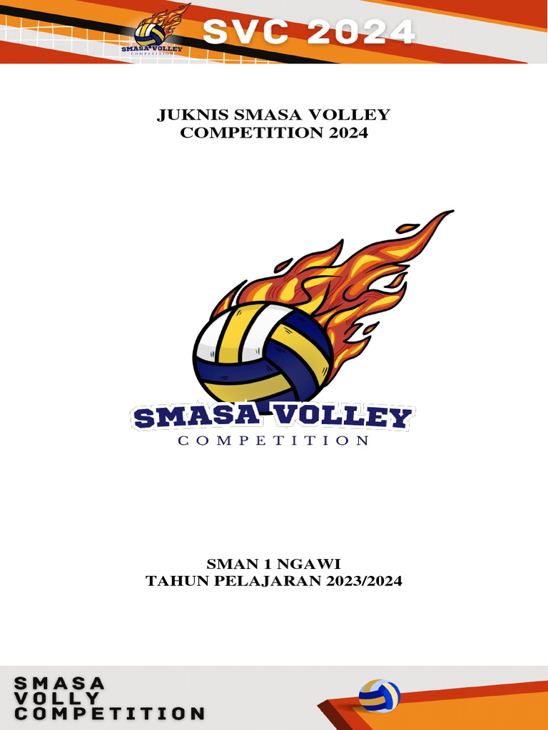 Juknis Kompetisi Voli SMASA 2024 | PDF