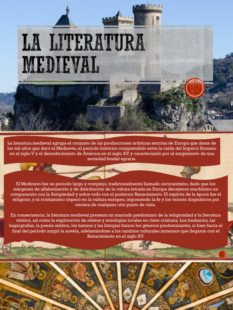 LITERATURA MEDIEVAL - PDF Ciclo 5 | PDF | Edades medias | Literatura medieval