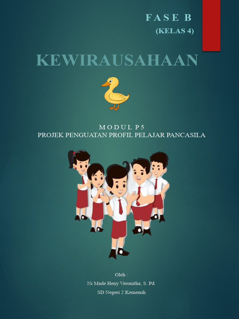 Modul p5 Kelas 4 KWH Deni | PDF