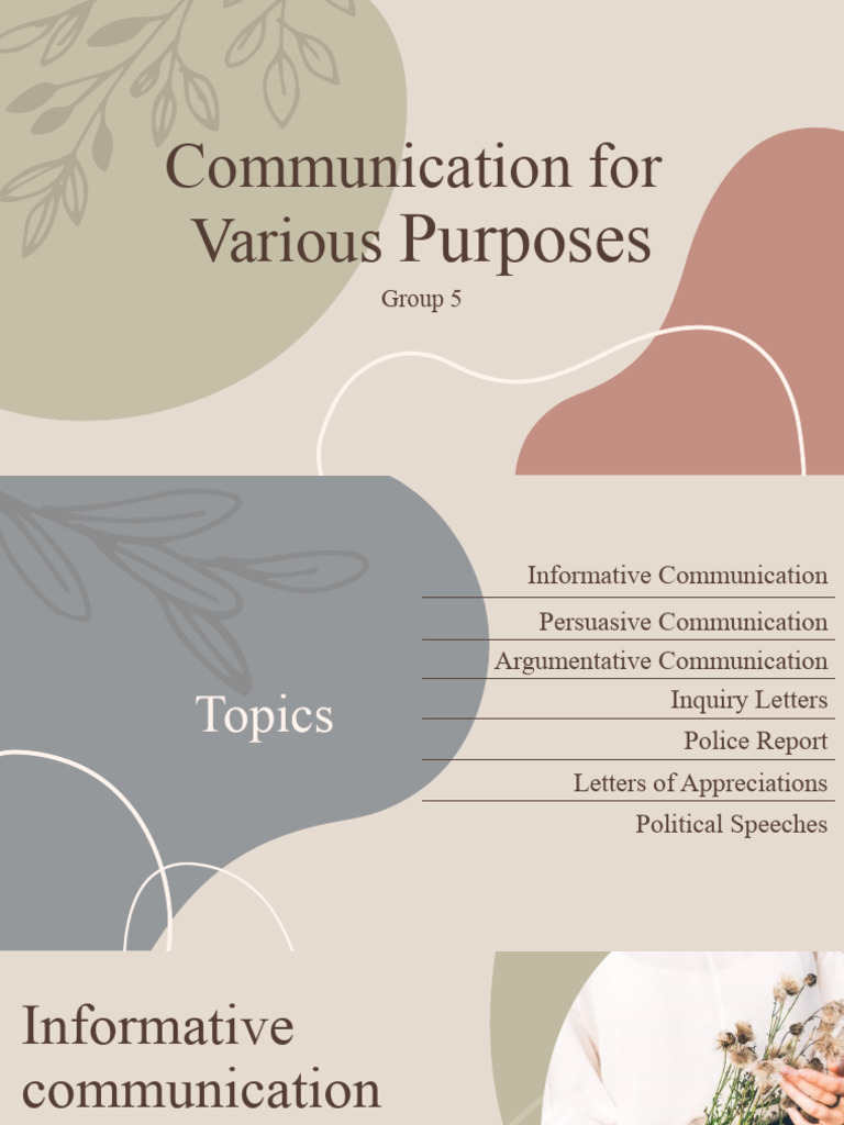 Communication Types and Strategies | PDF | Persuasion | Communication