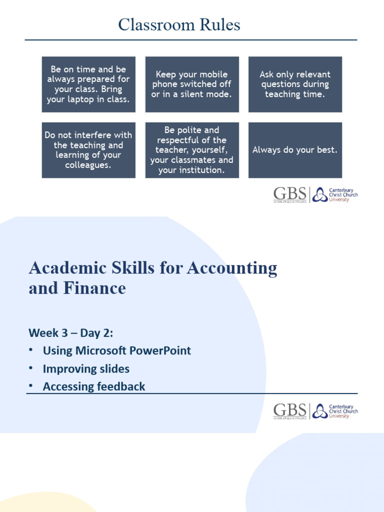 Week 3 - Day Two | PDF | Microsoft Power Point | Accounting