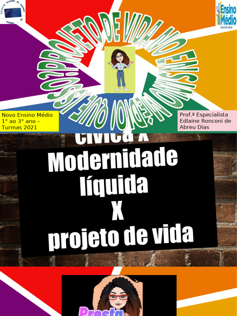 Aula 2 Introdução A Projeto De Vida Pdf