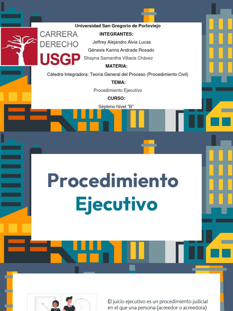 procedimiento ejecutivo | PDF | Pagos | Justicia