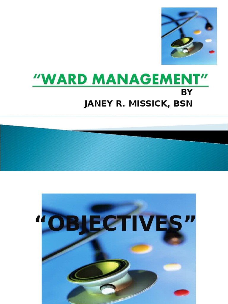 RN Ward Manager Roles | PDF | Leadership | Nursing