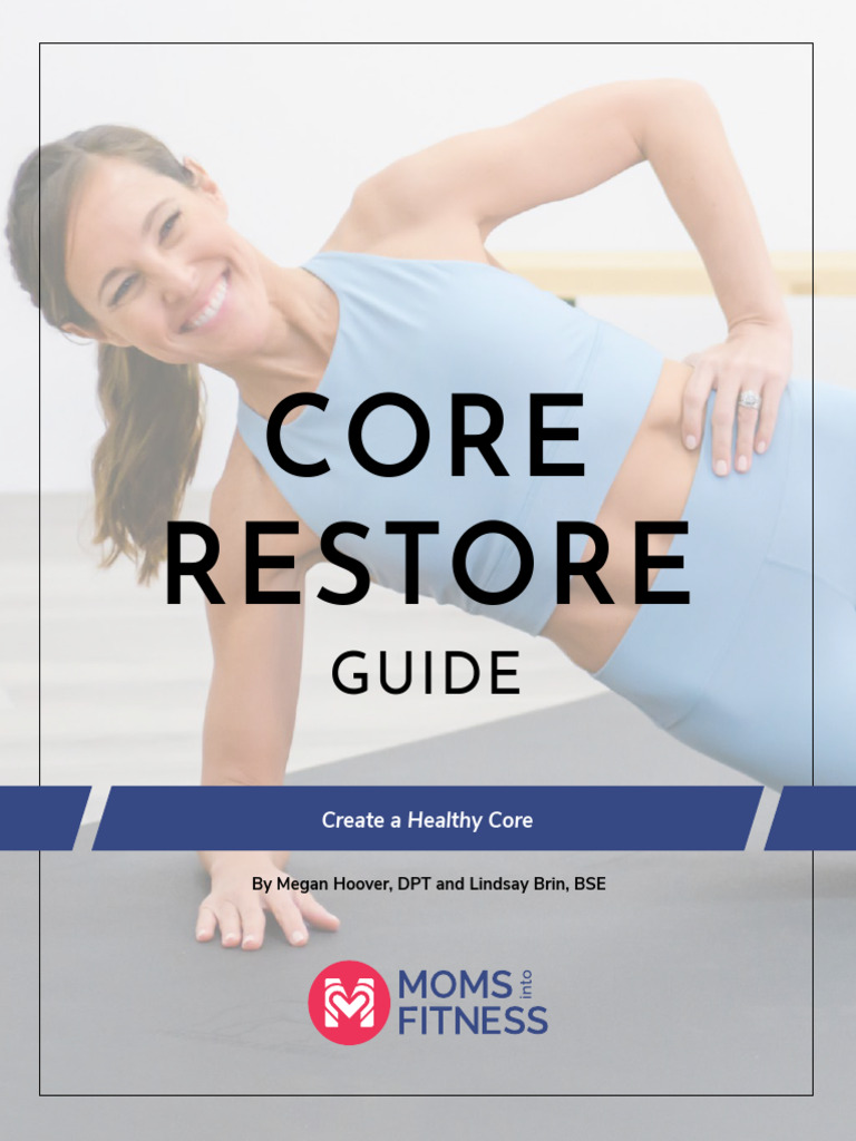 Moms Into Fitness Ab Rehab Exercise Guide | PDF | Pelvis | Urinary ...