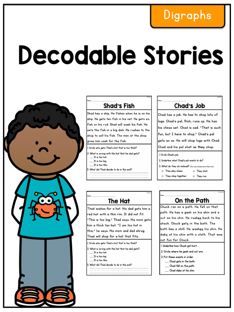 Digraph Decodables | PDF