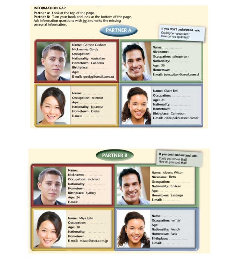 Speaking - Basic | PDF