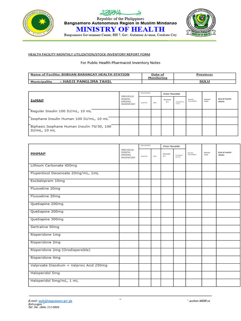Pmis Blank | Download Free PDF | Vaccines | Medical Specialties