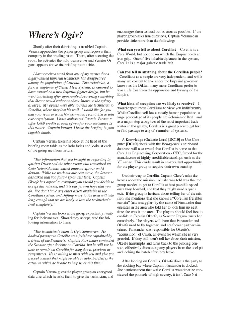 The Search For Ogiv | Download Free PDF | Infantry | Rifle