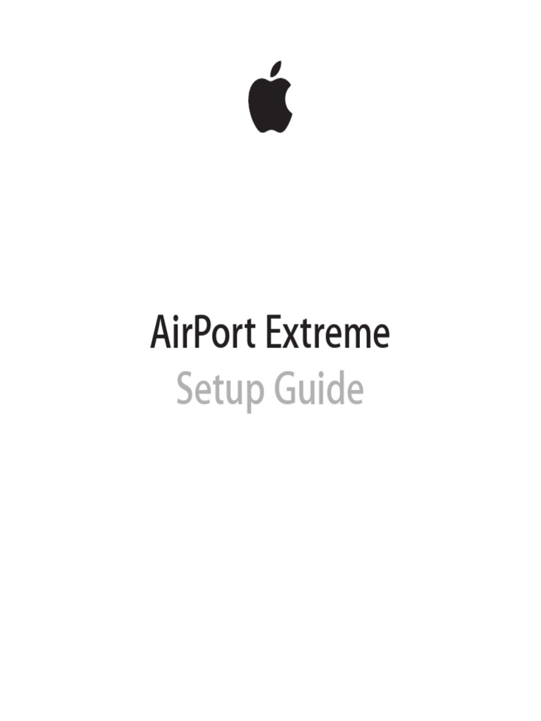 MANUALS1000MA1644en USairport Extreme 80211ac Setup PDF | PDF | Airport ...