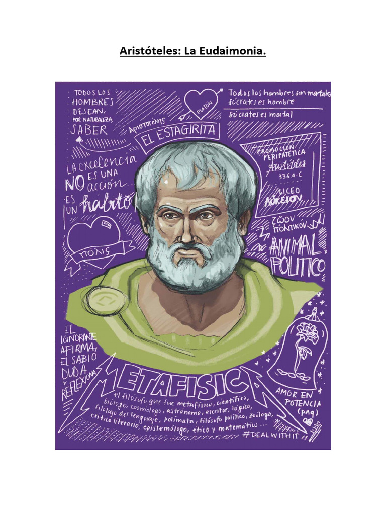 Aristóteles - La Eudaimonia | PDF | Felicidad | Aristóteles