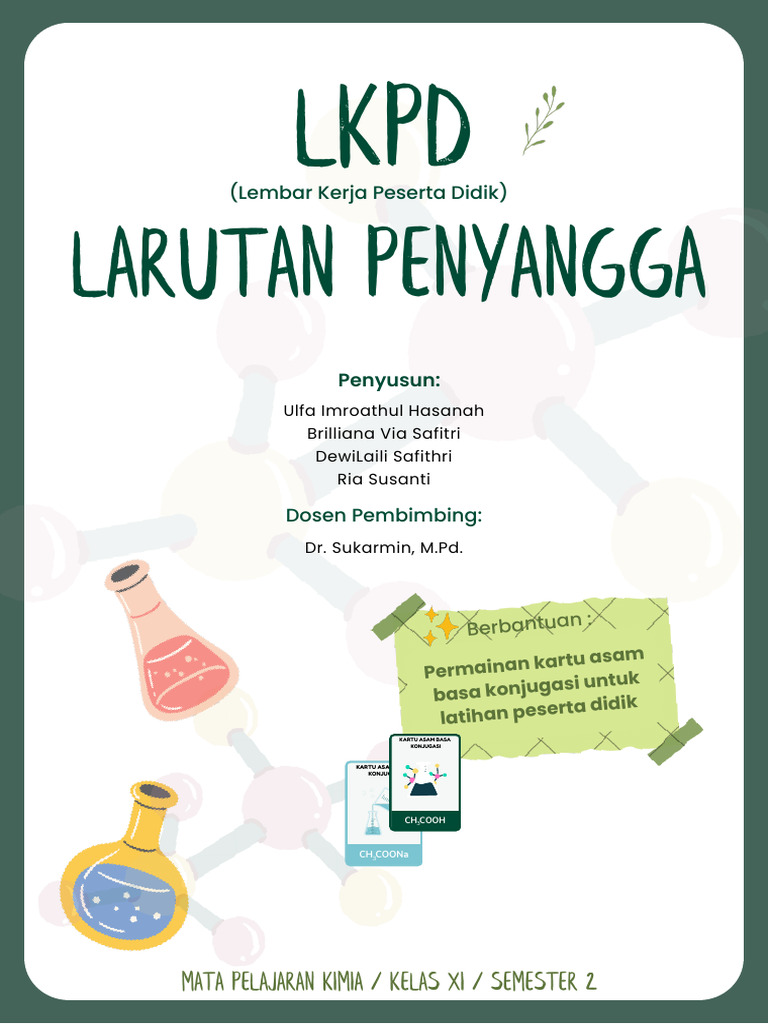 Master e-LKPD Larutan Penyangga | PDF