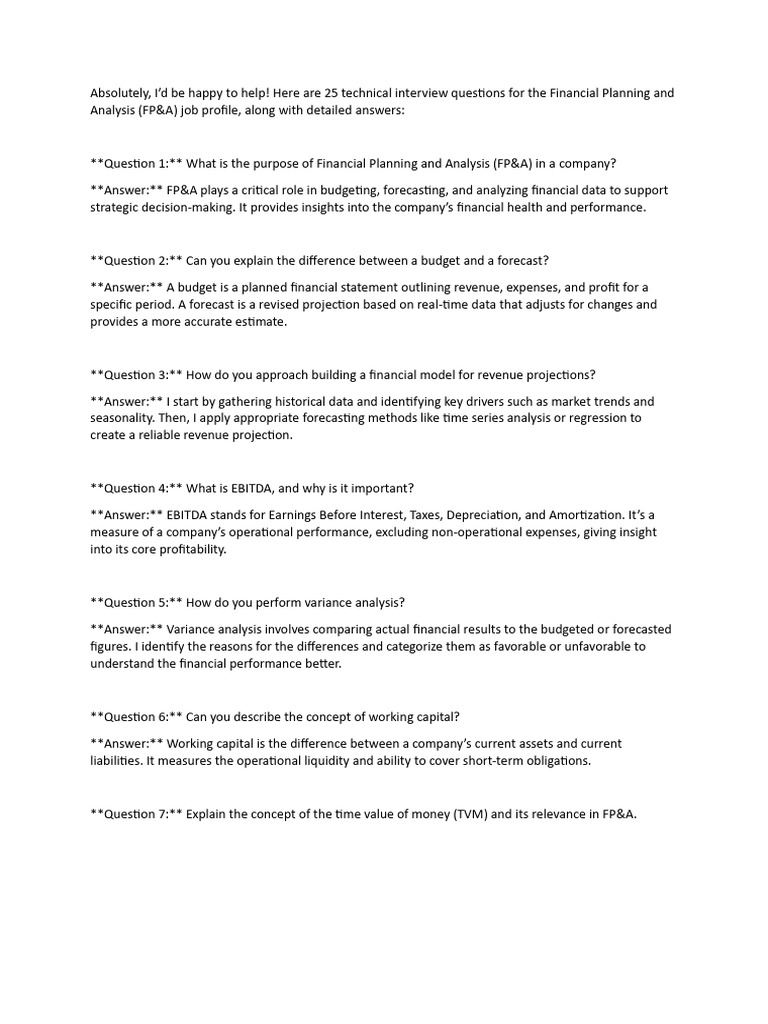 Fpa Job | PDF | Net Present Value | Internal Rate Of Return
