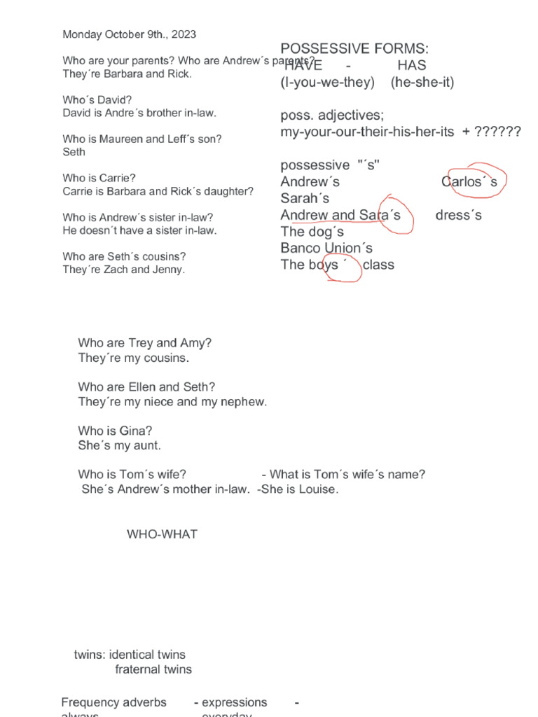 Unit 3 - The Extended Family | PDF