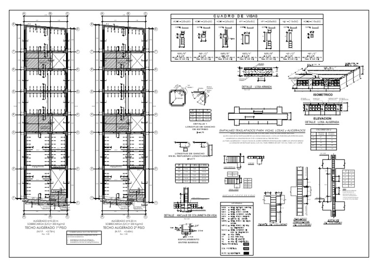 Estructura Multifamiliar Aligerado 1 | PDF
