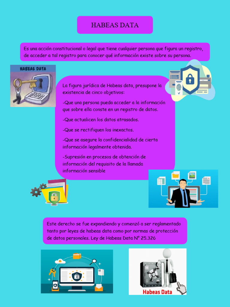 Habeas Data (Infografia) | PDF