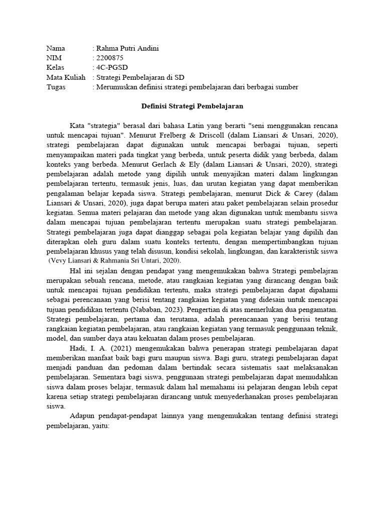 Nama - Rahma Putri Andini | PDF