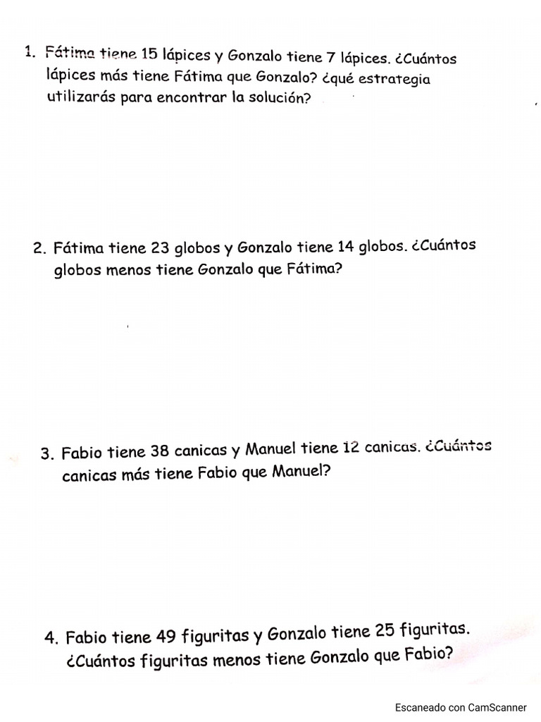 Problemas Mate 3 | PDF