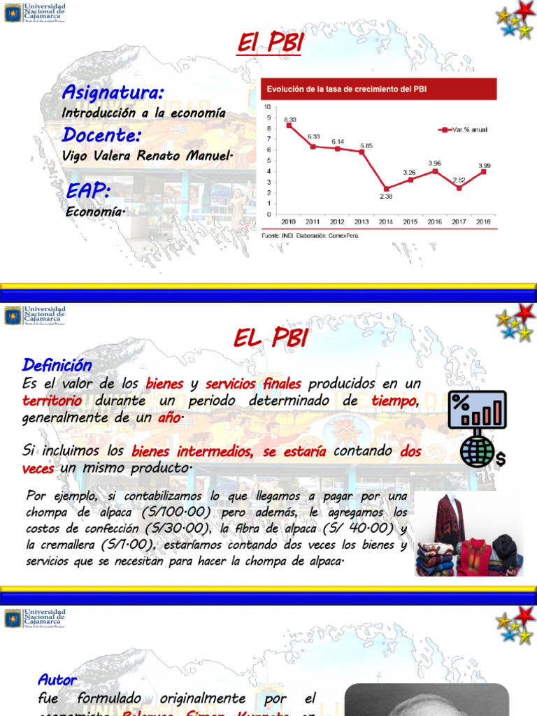 El Pbi | PDF | Producto Interno Bruto | Dinero