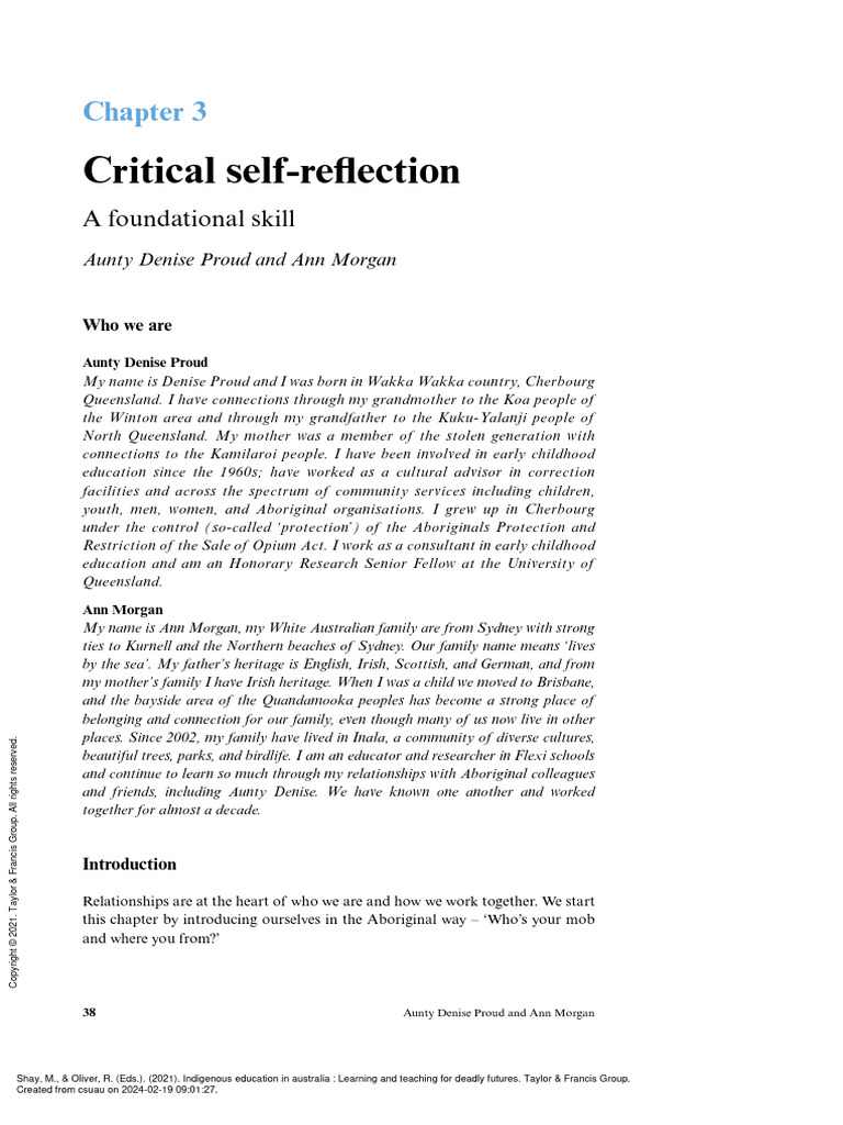 Indigenous Education in Australia Learning and Tea... - (Chapter 3 ...