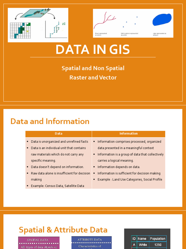 Data in GIS | PDF | Geographic Information System | Computing