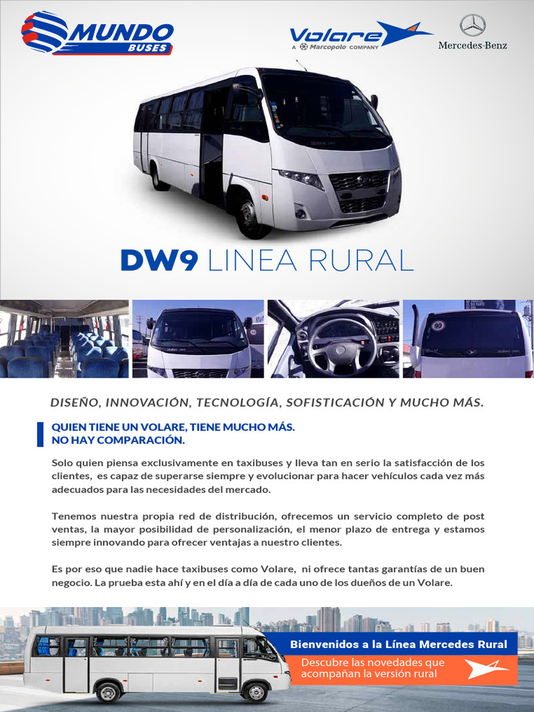 DW9 Linea Rural 1 | PDF | Inyección de combustible | Vehículos