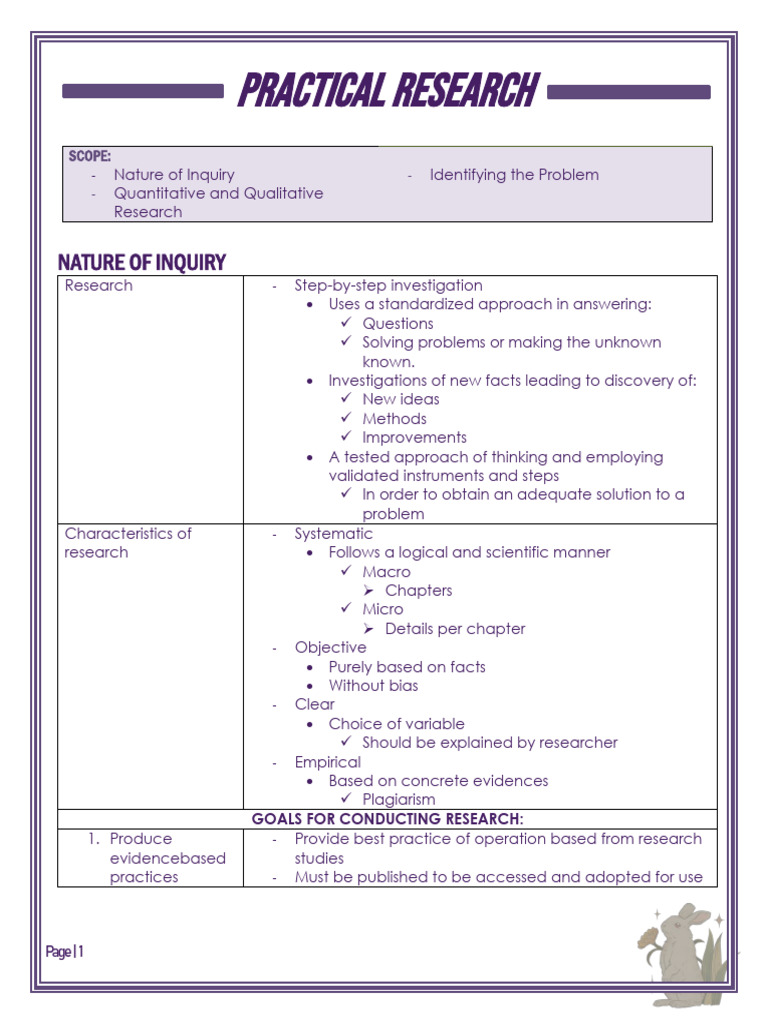 11 - Practical Research | PDF | Methodology | Statistics