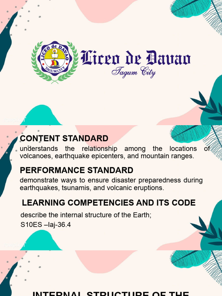 Science 10 Class Observation | PDF | Earth | Plate Tectonics