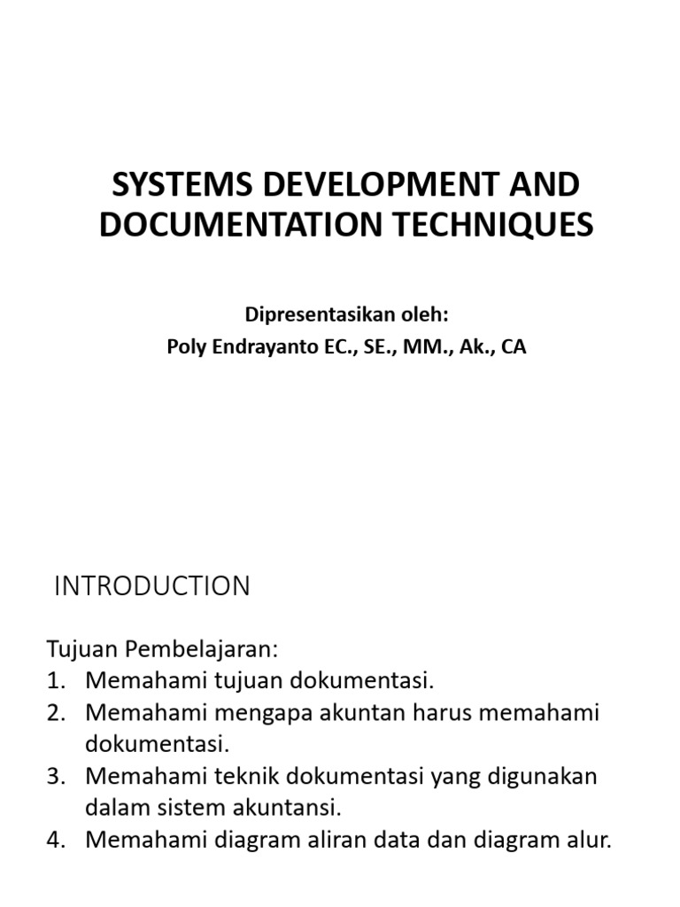 Ais10 - ch03 Systems Development and Documentation Techniques (Ind) Rev.1 | PDF
