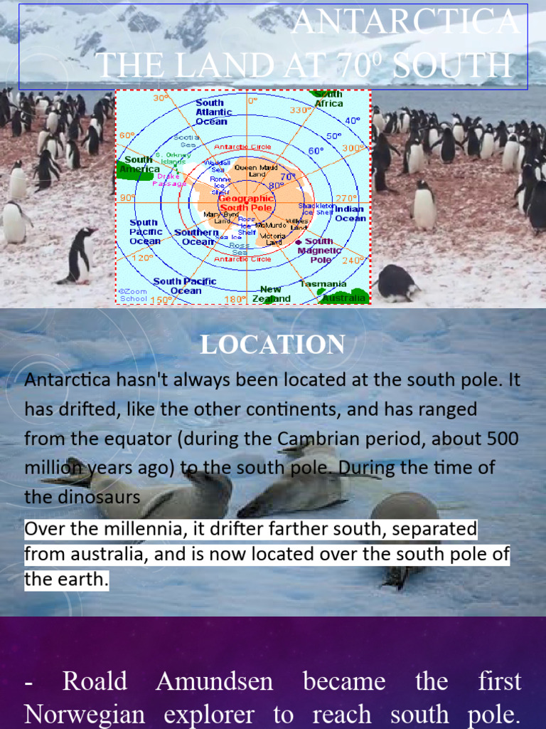 Antarctic Powerpoint 1 | PDF | Antarctica | South Pole