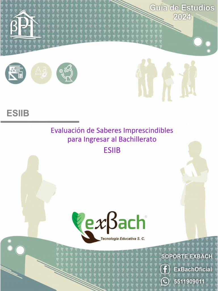 Guia de Estudio ESIIB 2024 VF | PDF | Triángulo | Ecuaciones