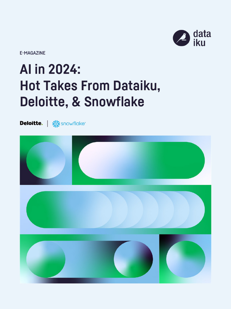 Deloitte and Snowflake AI Trends in 2024 | PDF | Artificial ...