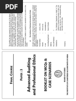 IMP CS - ICAI Case Scenario Booklet | PDF