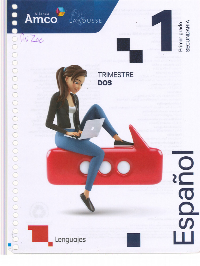 Español Primer Grado de Secundaria | PDF