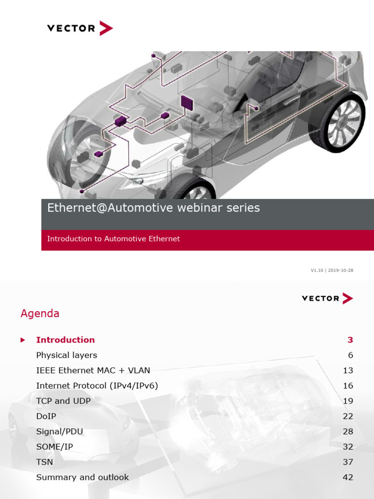Automotive Ethernet Webinar Guide | PDF | Internet Protocols ...