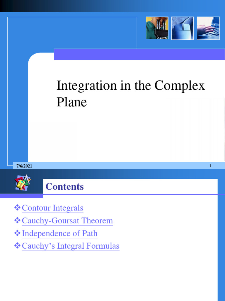 Complex Integration... | PDF | Functions And Mappings | Mathematical Physics