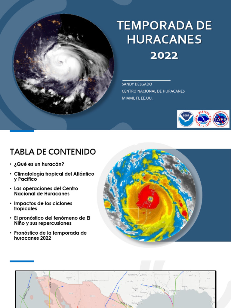 Temporada de Huracanes 2022 - Mexico | PDF | Ciclones tropicales ...