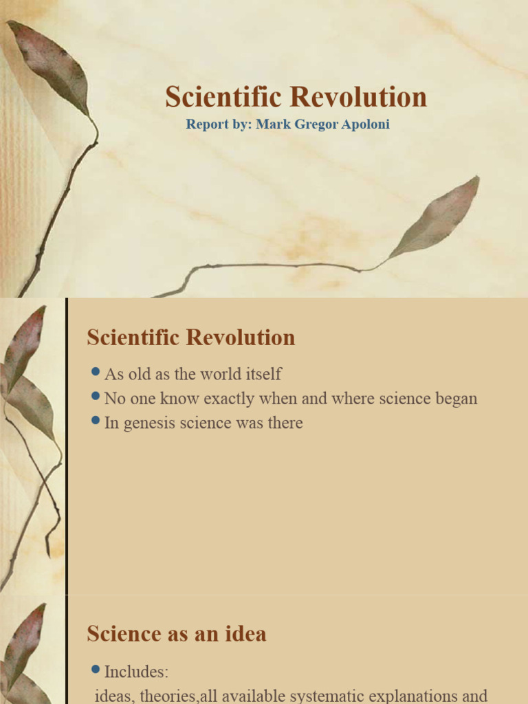 Scientific Revolution | PDF