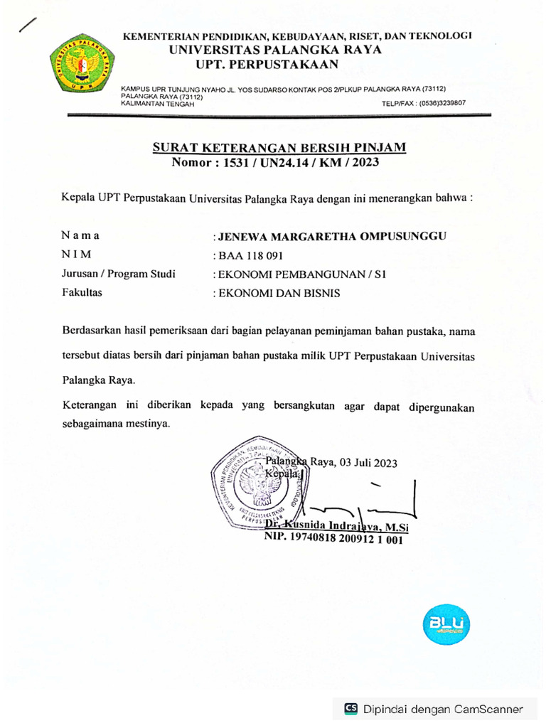 Bebas Pada Pinjam Perpustakaan | PDF