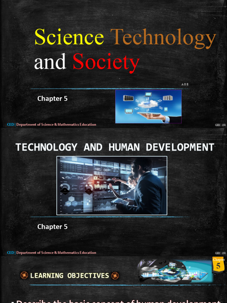 Chapter 5 Science Technology and Society Summary | PDF | Human Capital | Sustainability