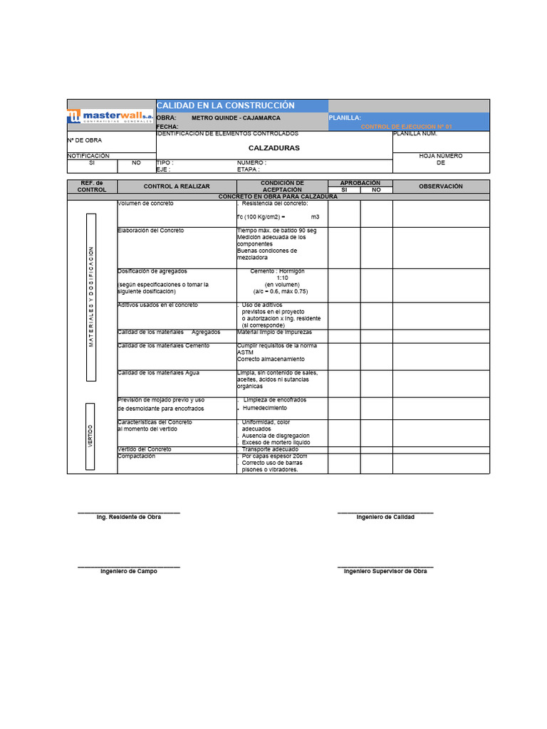 Protocolo l5 DX Area Informatica | PDF | Hormigón | Ingeniería