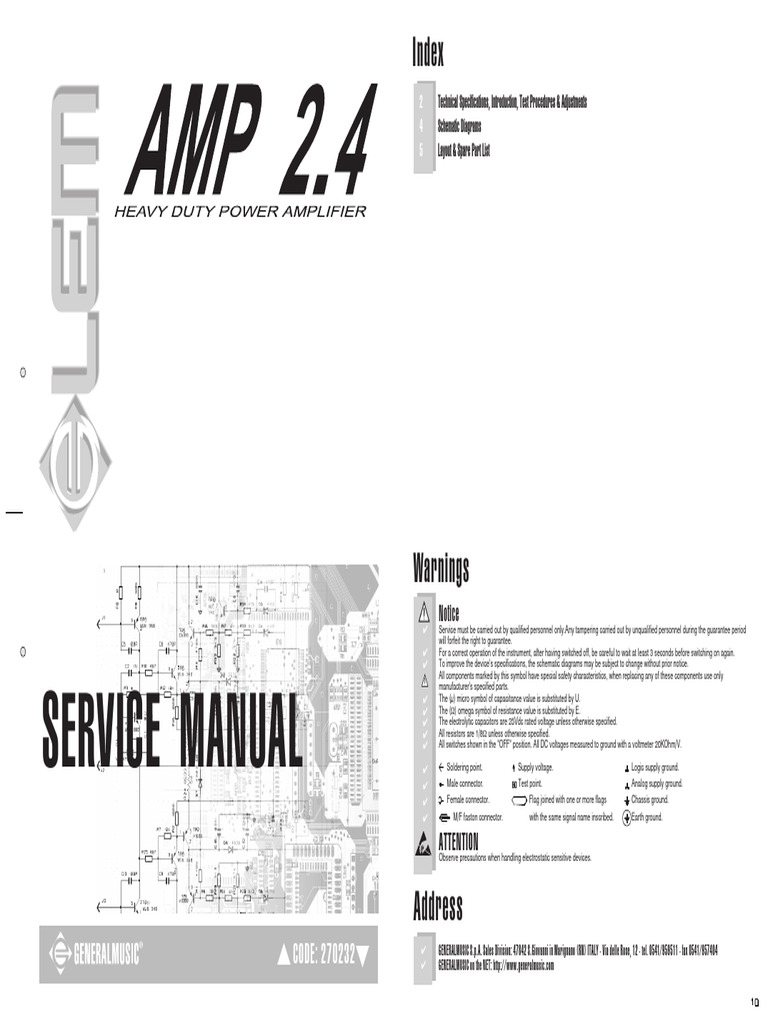 Lem 2.4 Power Amplifier | PDF | Amplifier | Power Supply