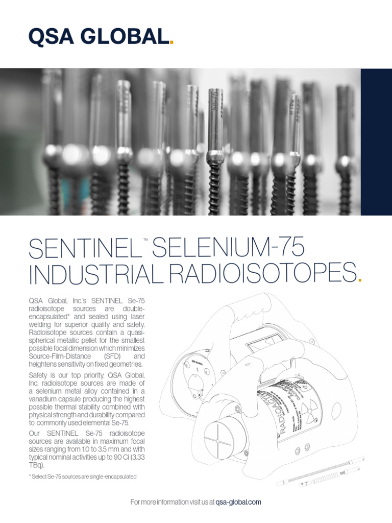 Isotopes Selenium v10 | PDF | Sets Of Chemical Elements | Physical Sciences