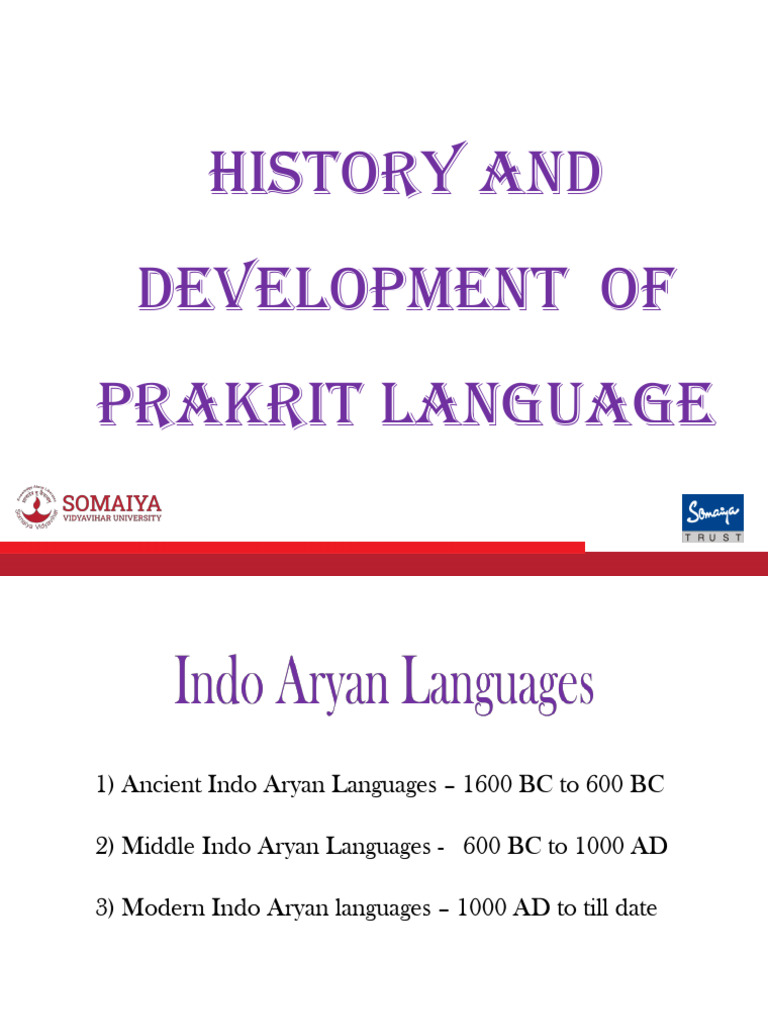 Prakrit Language Introduction | Download Free PDF | Pali | Language Varieties And Styles