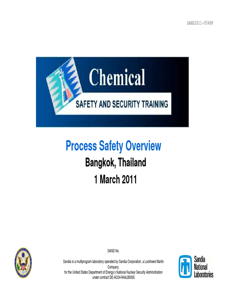 Process Safety Overview 2011-109 Slides | PDF | Hazards | Safety